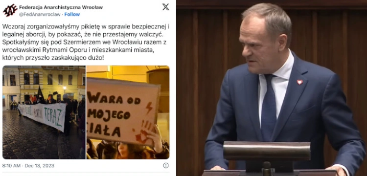 Zwolennicy aborcji wyszli na ulice. Co zrobi Tusk? | Fronda.pl