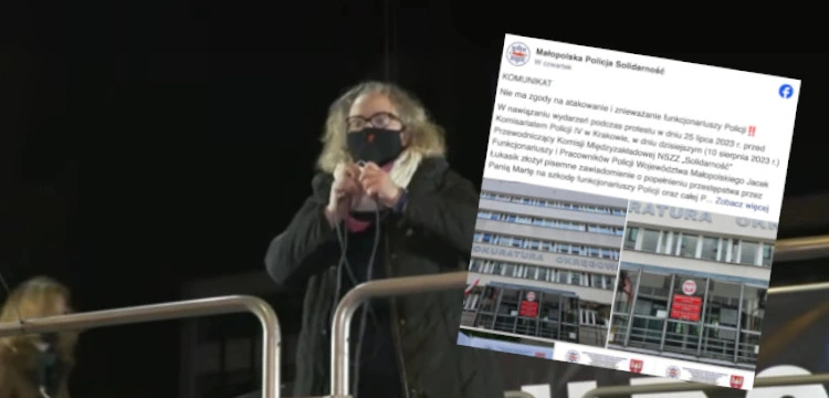 Policjanci mają dość agresji Marty Lempart. W tle sprawa „pani Joanny ...